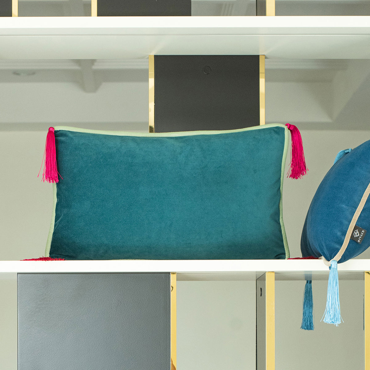 Shop Rectangular Velvet Cushions - Bivain